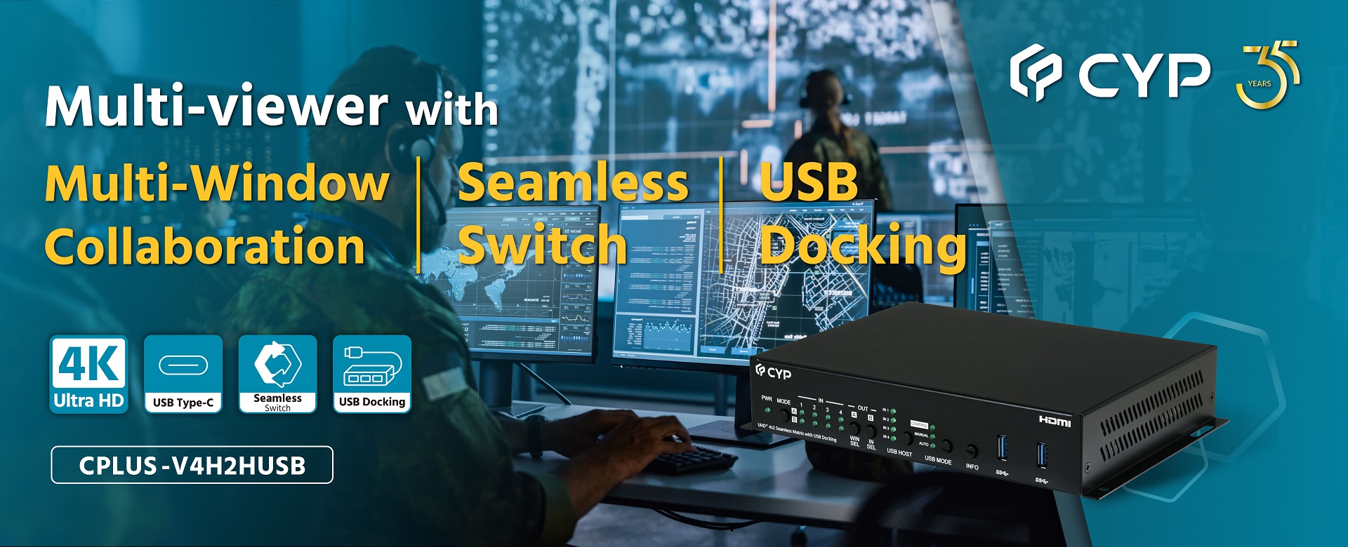 Cypress Technology Co., Ltd. a ProAV solution provider. CYP target on vertical markets of ...